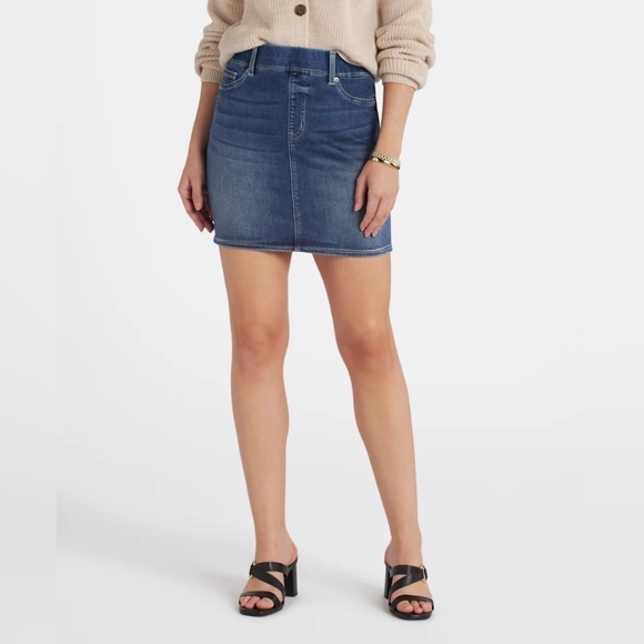 cosmic blue love | Skirts | Cosmic Blue Love Alexis Pull On Stretch ...